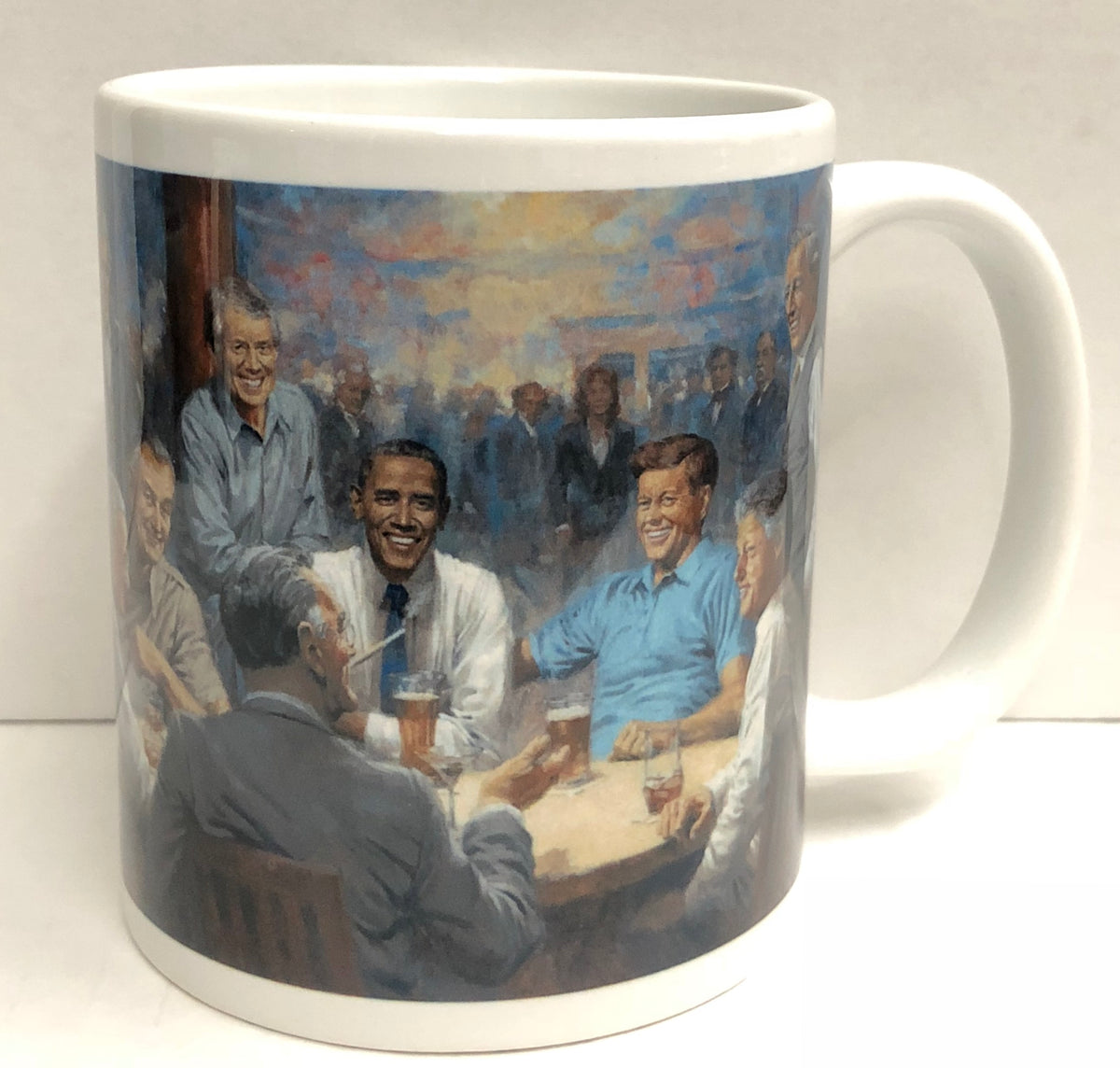The Democratic Club Mug featuring Barack Obama by Andy Thomas – Andy ...